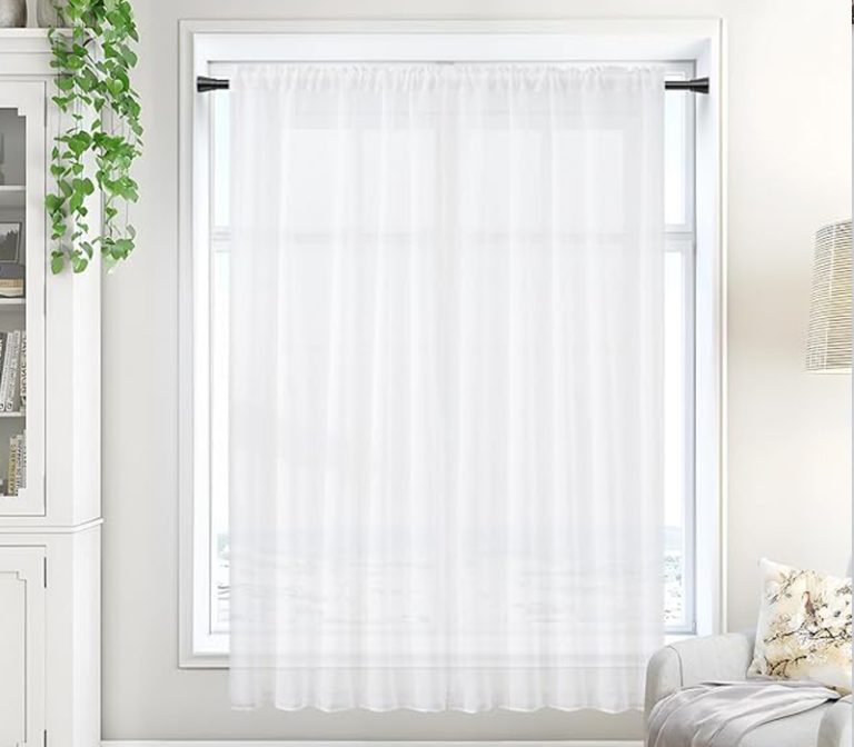 Perdele Pascani - Draperii Blackout - Perdea Alba Scurta Bucatarie Hol ...